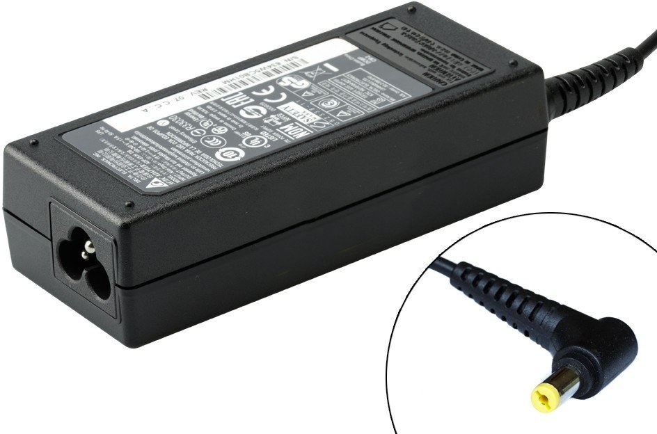 2-Power adaptér pre Acer Aspire S3 Adapter, 65W, konektor 5,5 x 1,7 mm