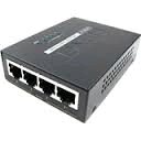 4 Port Passive PoE Injector 12v~48V DC, 650mA Max, 10/100Mbps ...