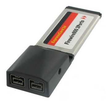 4World ExpressCard, FireWire 800/1394b x2 | VÝPREDAJ