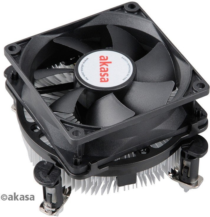 Akasa AK-174BK-S, 120x120x25 | VÝPREDAJ | Datacomp.sk