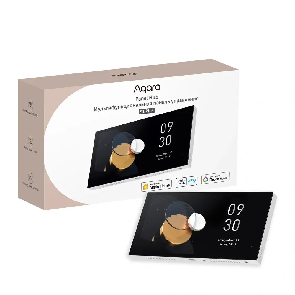 AQARA Panel Hub S1 Plus (MP-K03D) - WiFi dotykový panel s funkciou ...