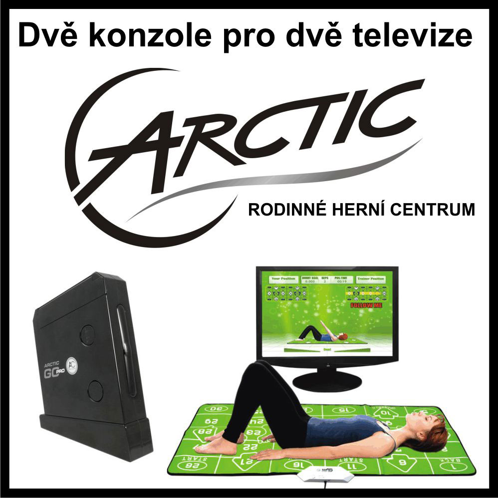 Arctic rodinné herní centrum (obsahuje 2 herní konzole ARCTIC GC PRO a ...