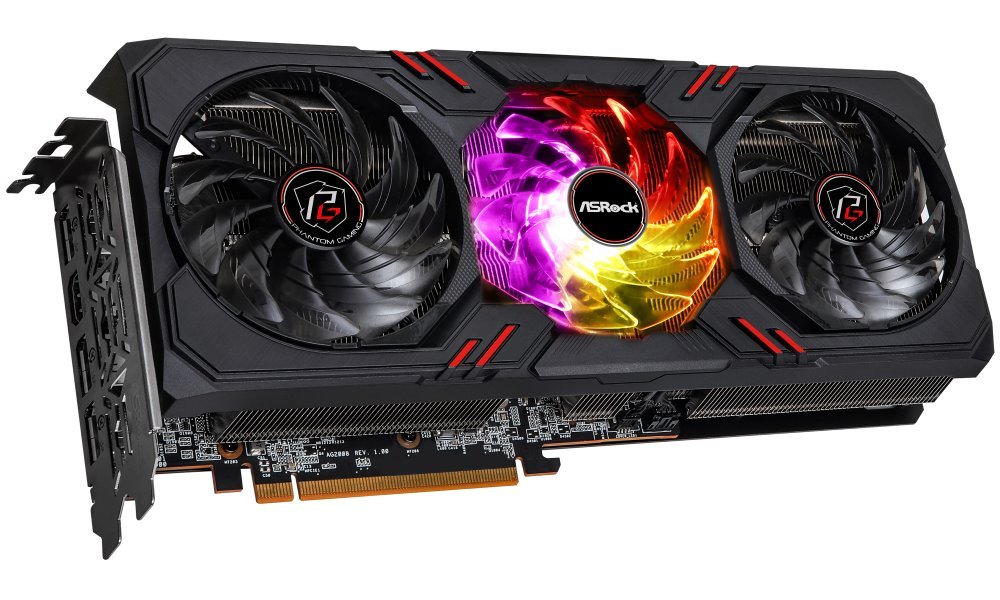 ASROCK AMD Radeon RX 7600 Phantom Gaming 8G OC / 8GB GDDR6 / PCI-E ...