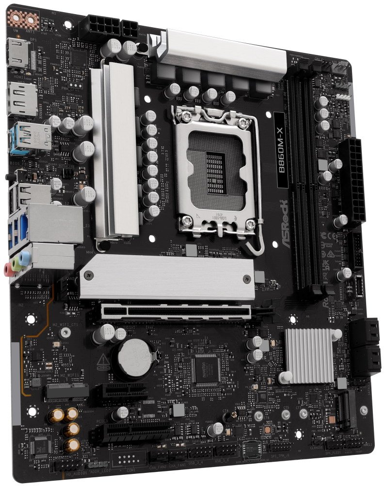 ASRock B860M-X / Intel B860 / LGA1851 / 2x DDR5 / 2x M.2 / HDMI / DP ...