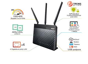 Asus DSL-AC68U | Datacomp.sk