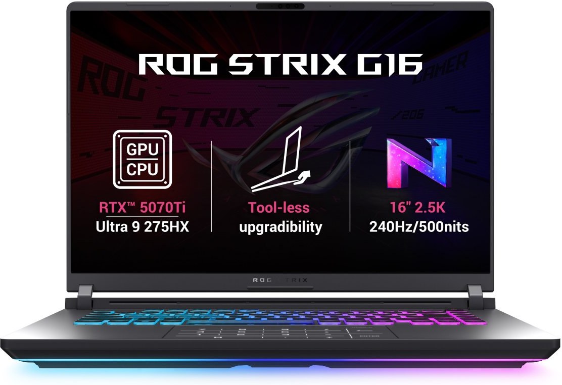 Asus ROG Strix G16 (2025), G615LR-NEBULA002 - notebook | VÝPREDAJ