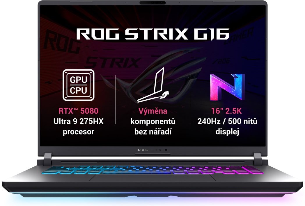 Asus ROG Strix G16 (2025), G615LW-NEBULA054 - notebook | VÝPREDAJ