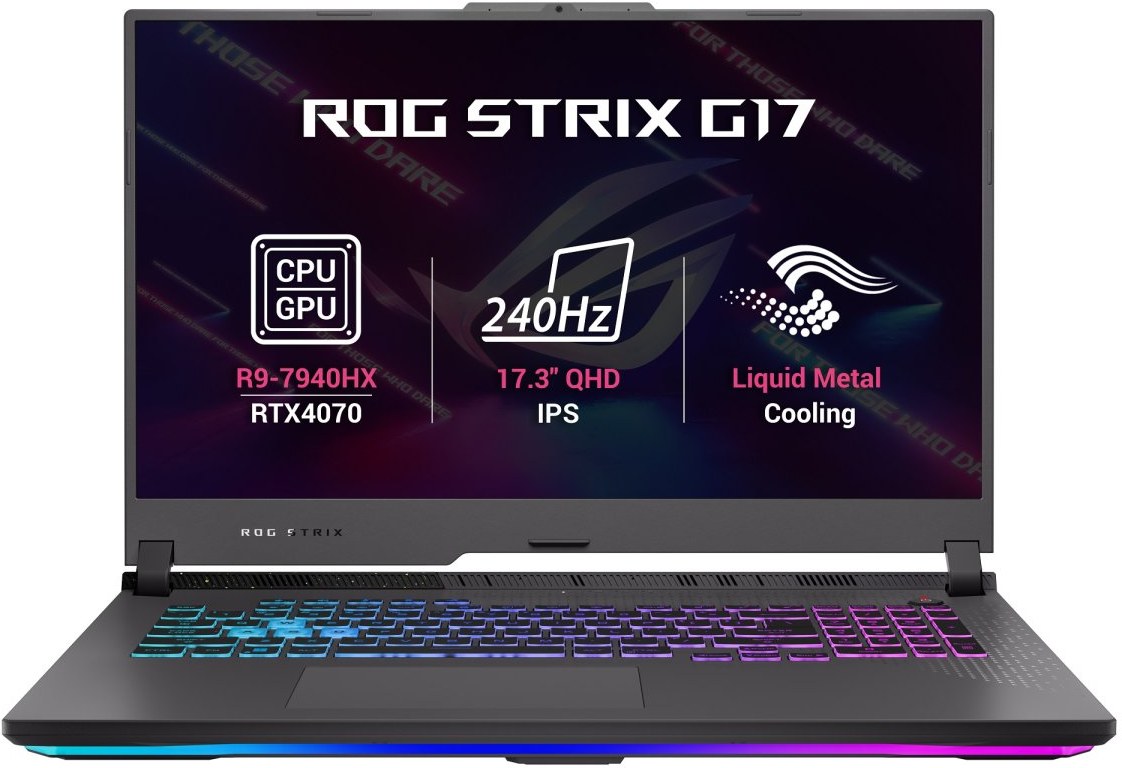 Asus ROG Strix G17, G713PV-LL145, sivý - notebook | VÝPREDAJ