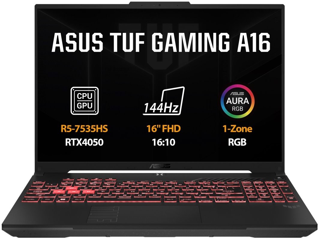 Asus TUF Gaming A16, FA607NU-RL060, Mecha Gray - notebook | VÝPREDAJ