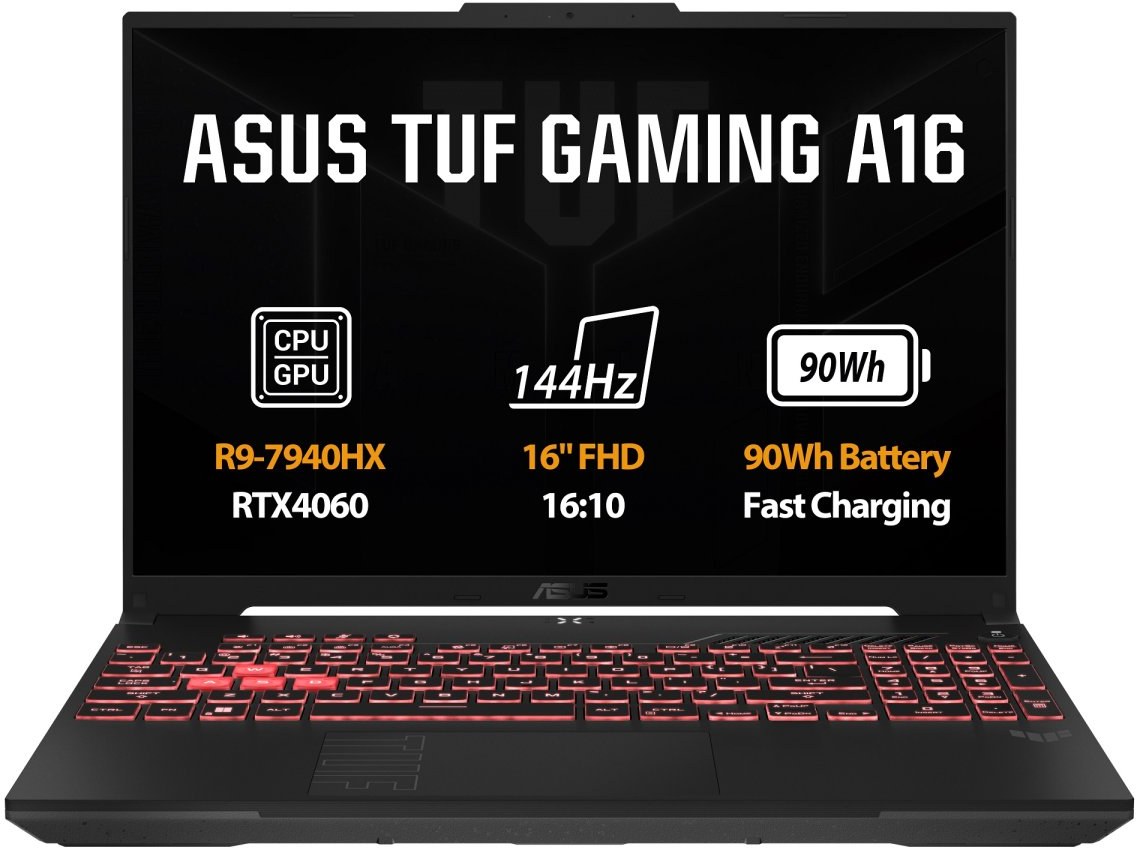 Asus TUF Gaming A16, FA607PV-RL120, Mecha Gray - notebook | VÝPREDAJ