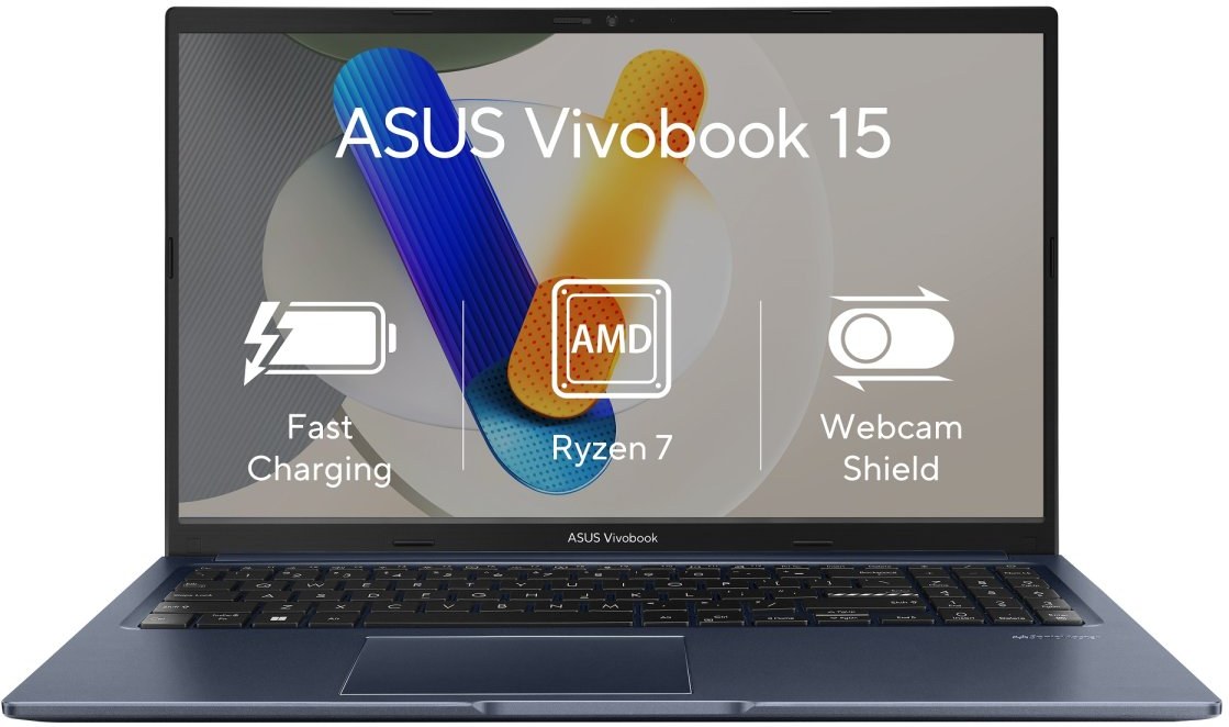 Asus Vivobook 15, M1502YA-NJ589W, modrý - notebook
