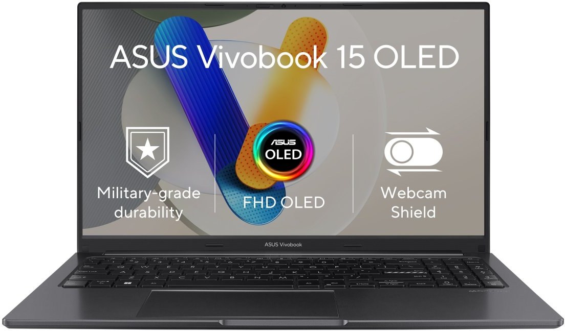Asus Vivobook 15 OLED, M1505YA-OLED245W, čierny - notebook