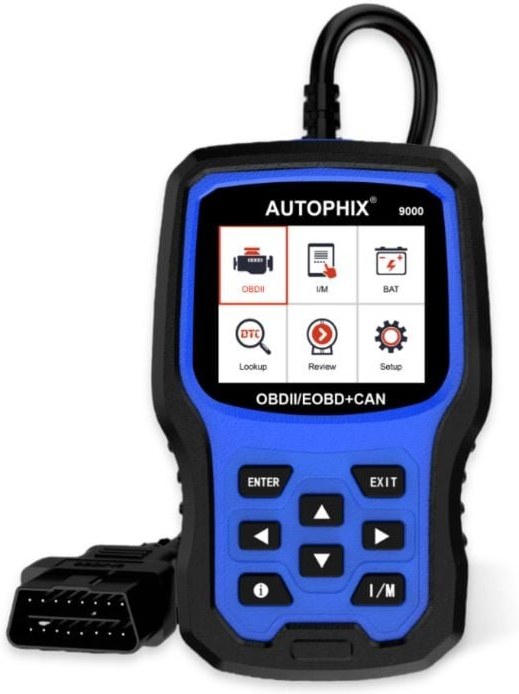 Autophix 9000 univerzálna autodiagnostika OBD II v češtine