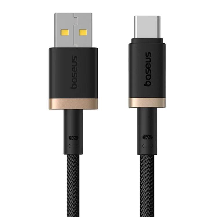 Baseus Dura kábel USB na USB-C, 60W, 1m, čierno-zlatý
