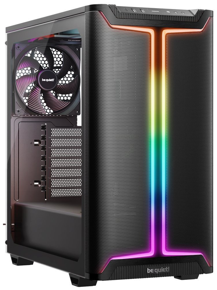 Be quiet! skříň PURE BASE 501DX / ATX / 3x140mm PWM fan / ARGB LED ...