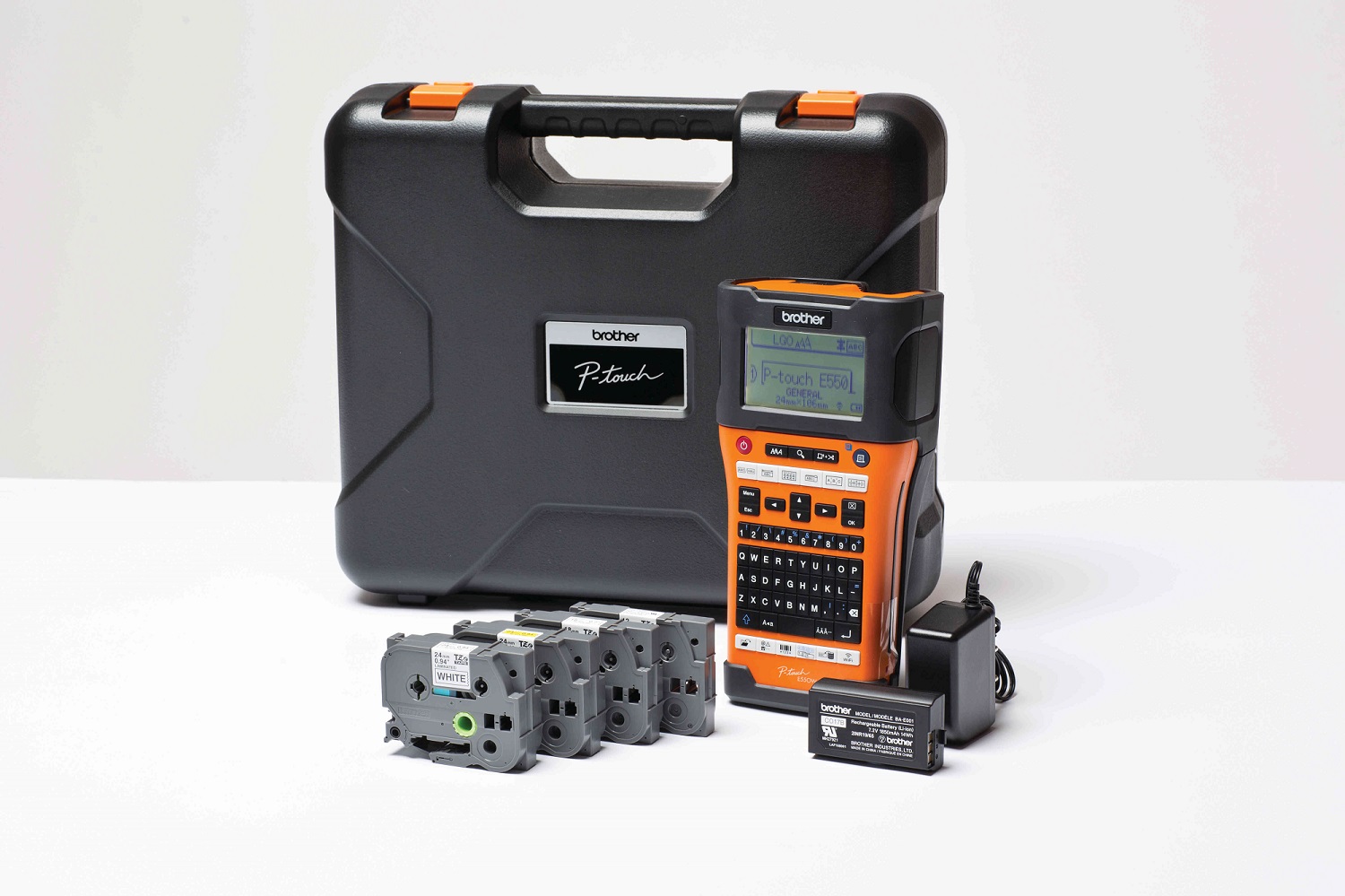 Brother PT-E550WSP + kufor + 4 pásky | VÝPREDAJ