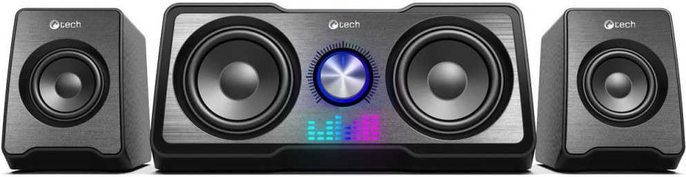 C-Tech SPK-16 reproduktory, 2.2, RGB, čierne | Datacomp.sk