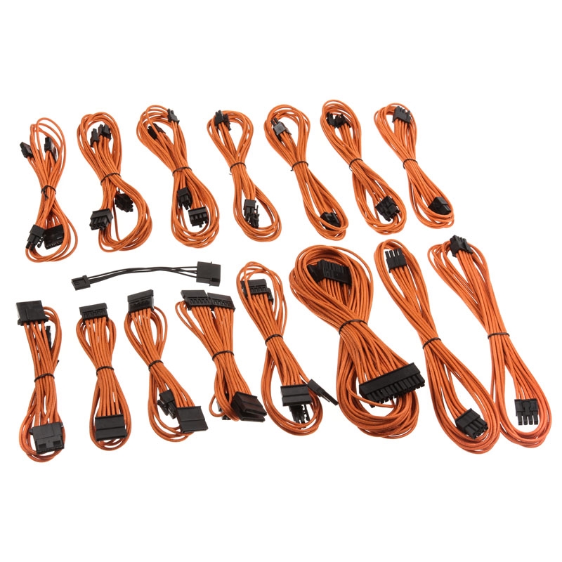 CableMod E-Series G2 / G3 / P2 / T2 Cable Kit - orange