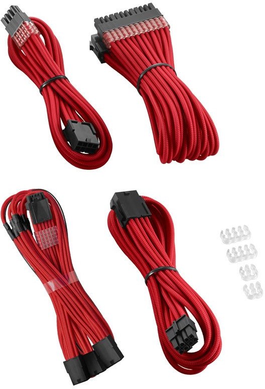 CableMod Pro ModMesh 12VHPWR predlžovacia súprava kábla, červená