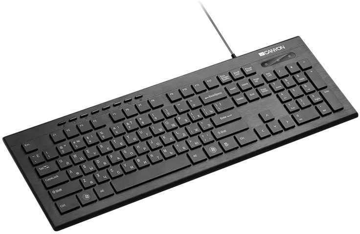 Canyon HKB-20, klávesnica, čierna,, (rozbalené)
