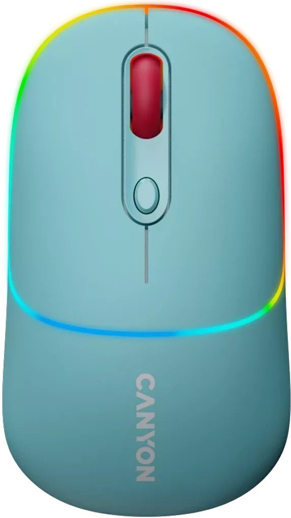 Canyon MW-22, bezdrôtová optická myš, azúrová | VÝPREDAJ