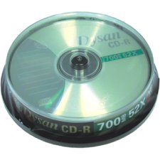 CD-R Dysan 10 pack 52X/700MB | Datacomp.sk
