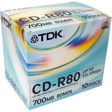 CD-R Tdk 52X/700MB/Jewel | Datacomp.sk