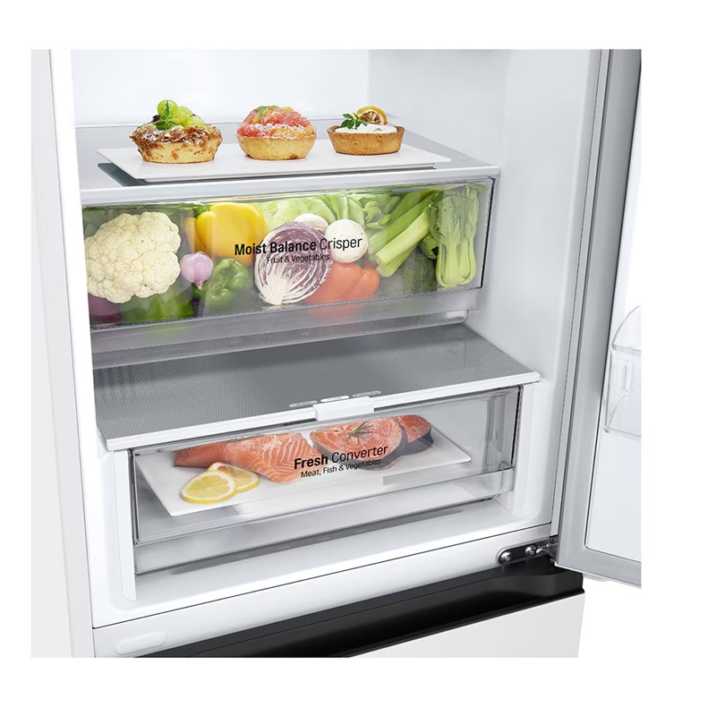 chladnicka kombi LG GBV3200DSW ( D, v203cm, NF, Biela) | VÝPREDAJ