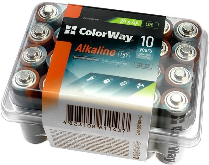 ColorWay Alkaline Power AA, 24ks | Datacomp.sk