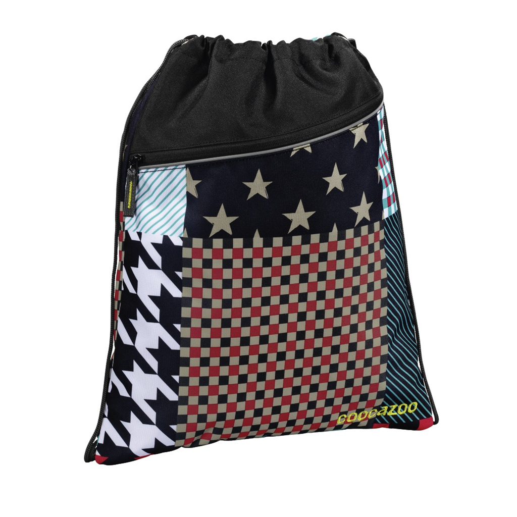 CoocaZoo RocketPocket, športový vak na chrbát, Unique Patch, KAŽDÝ KUS ...