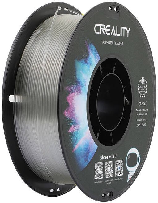 CR-PETG Filament Creality (Transparent) | Datacomp.sk