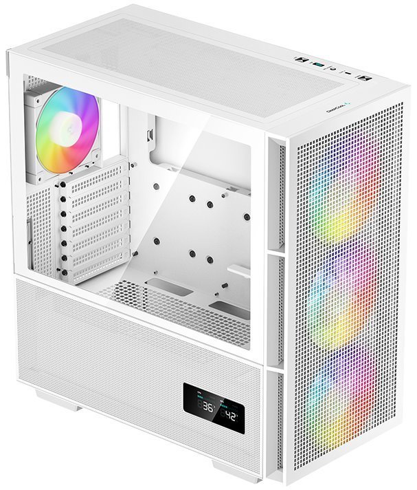 DEEPCOOL CH560 Digital, Midi Tower, biela | Datacomp.sk