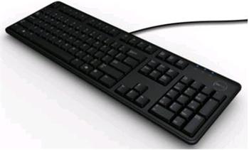 DELL CZECH (QWERTZ) KB212-B QuietKey USB Keyboard Black (Kit) | VÝPREDAJ