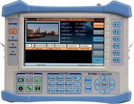 DEVISER Analyzer METER S7000 Analog/DVB-C/T/T2/H/S/S2 | VÝPREDAJ