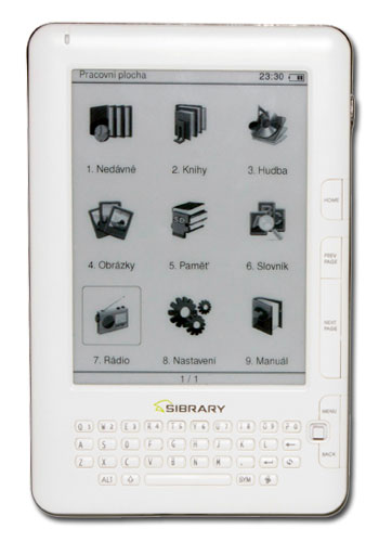 e-Reader Sibrary G6 ebook reader 6" | VÝPREDAJ