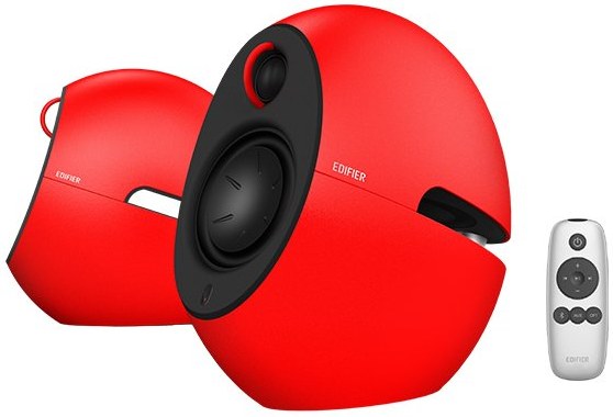 Edifier e25HD, reproduktory 2.0, červené | AKCIA