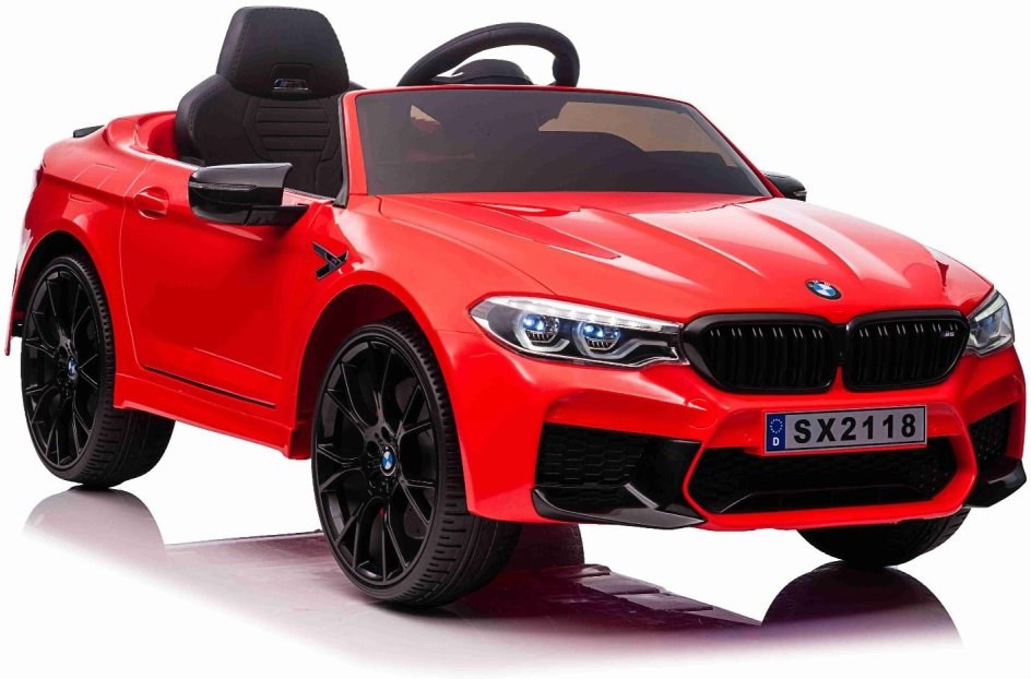Elektrické autíčko BMW M5 24V, červené | VÝPREDAJ
