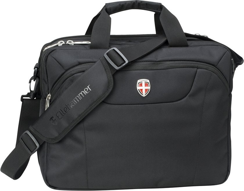 Ellehammer Copenhagen "Commuter", 15,6", taška na notebook, čierna ...