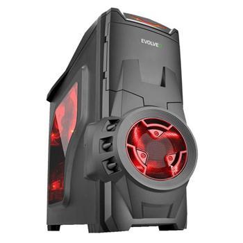 Evolveo SA05 case, ATX, 2xUSB 2.0, 1xUSB 3.0 + audio výstup, čierny ...
