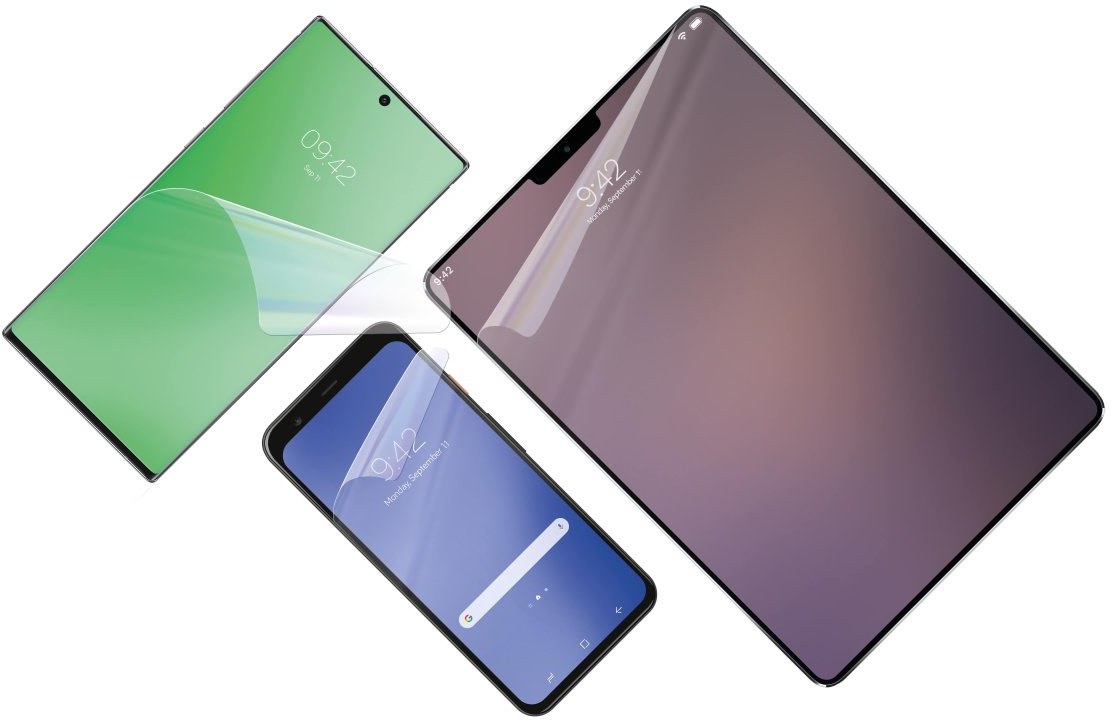 Fixed Screen Protector univerzálna ochranná fólia pre displeje do 12 ...