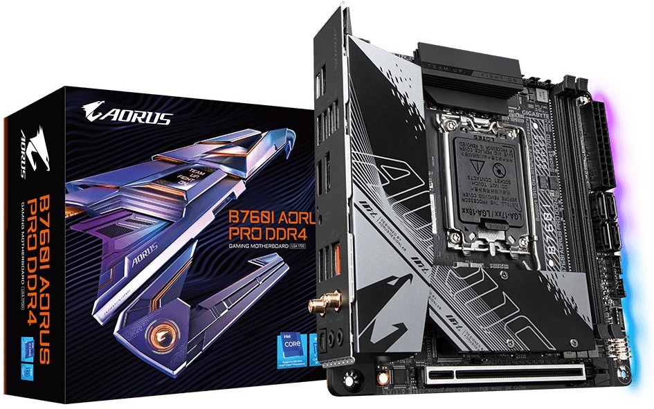GIGABYTE B760I AORUS PRO DDR4 | VÝPREDAJ | Datacomp.sk