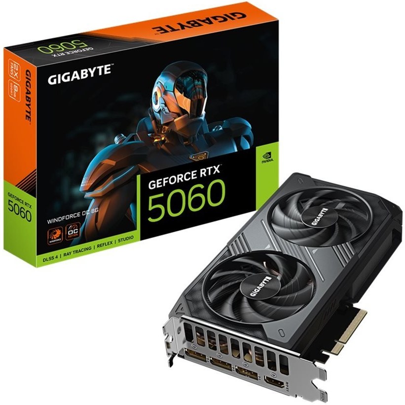 Gigabyte GeForce RTX 5060 WINDFORCE OC 8G | Datacomp.sk