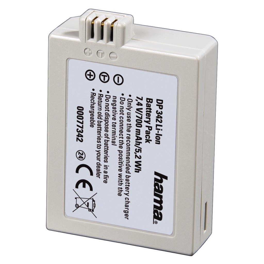 Hama fotoakumulátor Li-Ion 7.4 V/700 mAh,typ Canon LP-E5 | VÝPREDAJ