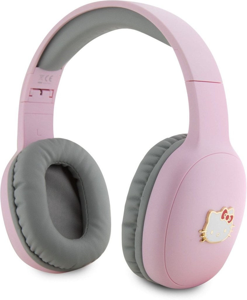Hello Kitty Bicolor Kitty Metal Head Logo bluetooth stereo slúchadlá ...