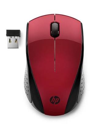HP 220 bezdrôtová myš, červená | Datacomp.sk