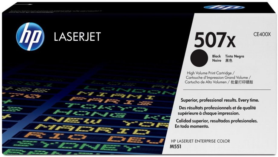 HP 507X, čierny, CE400X, 11 000 strán | Datacomp.sk