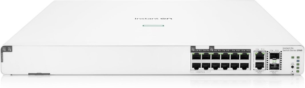 HPE Networking Instant On 1960 8G Class 4 4p SR1G/2,5G Class 6 PoE 2p ...