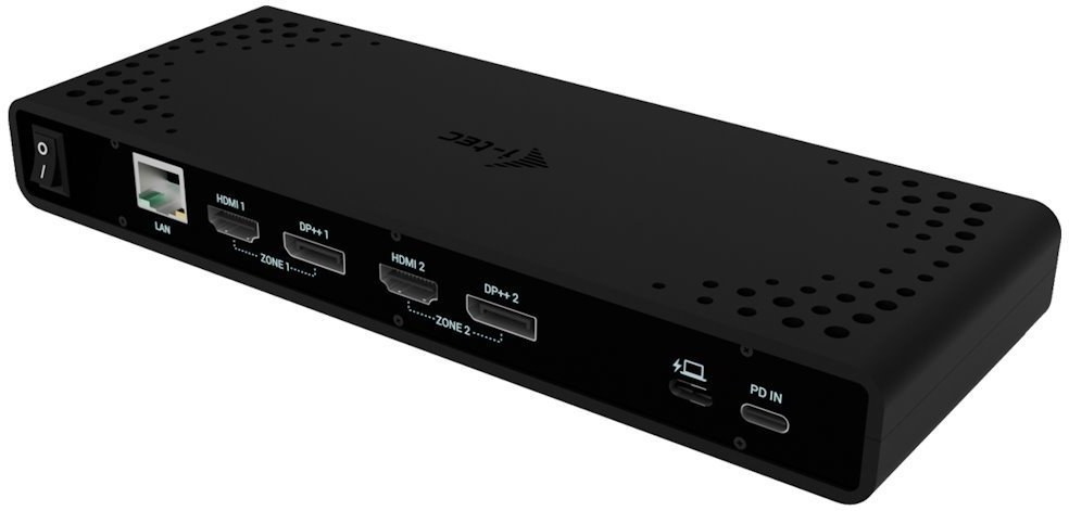 i-Tec Universal Dual 4K Display dokovacia stanica, Power Delivery 85W ...