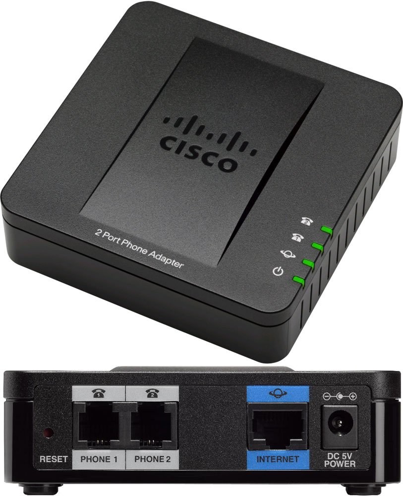Cisco SPA112 - 2 port Phone Adapter | Datacomp.sk