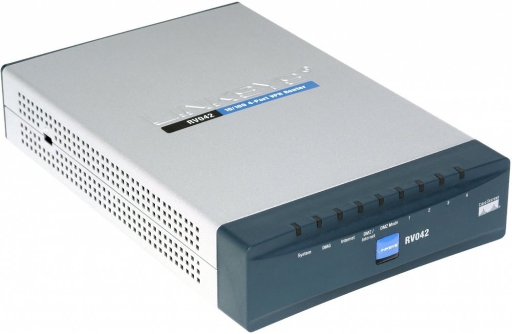 Linksys RV042 RV042-EU | VYPREDAJ | Datacomp.sk
